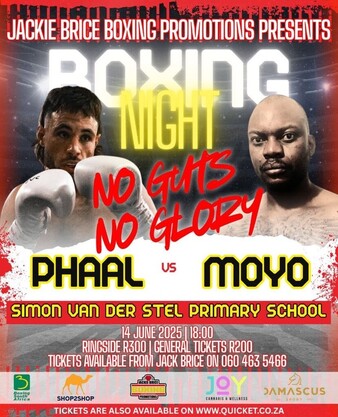 No Guts No Glory | Boxing Event | Tapology