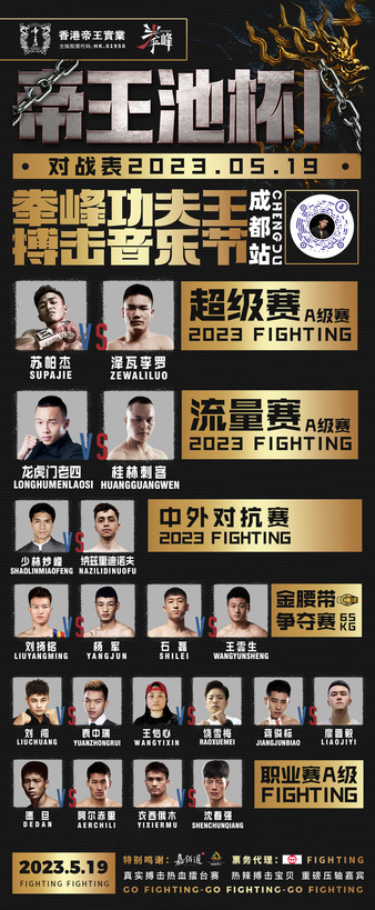 De Dan vs. Aihengbieke Aerhelike, Go Fight | MMA Bout | Tapology