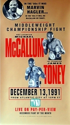 Mike McCallum vs. James Toney, McCallum vs. Toney | Boxing Bout | Tapology
