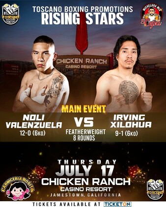 Rising Stars | Boxing Event | Tapology