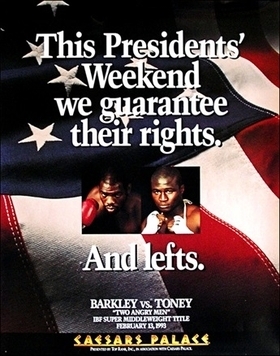 Barkley vs. Toney | Boxing Event | Tapology