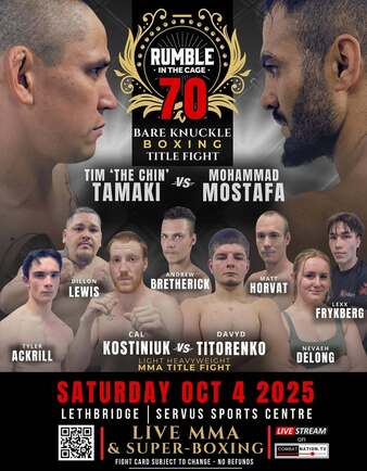 Rumble in the Cage 70 | MMA, Muay Thai, & Grappling Event | Tapology