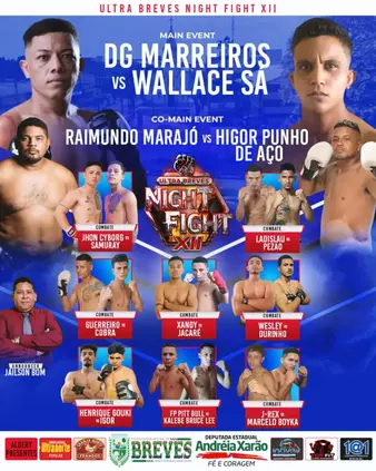 Igor Ribeiro vs. Henrique Ferreira, Ultra Breves Fight Night 12 | MMA ...