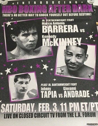 Barrera vs. McKinney | Boxing Event | Tapology