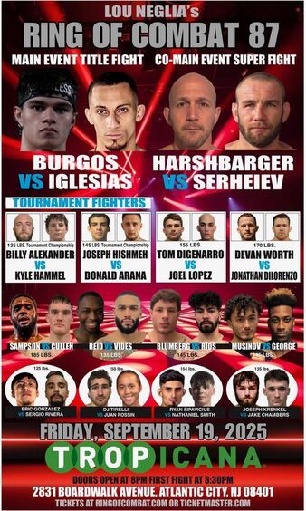 Devan Worth vs. Jonathan Di Lorenzo, Ring of Combat 87 | MMA Bout | Tapology