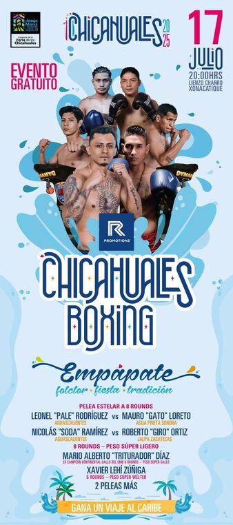Mario Alberto Diaz vs. Odin Juarez, Chicahuales Boxing | Boxing Bout ...
