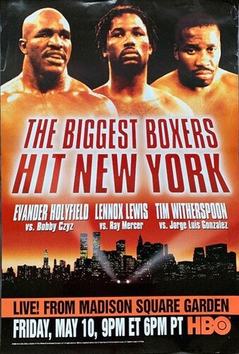 Lennox Lewis vs. Ray Mercer, Lewis vs. Mercer | Boxing Bout | Tapology