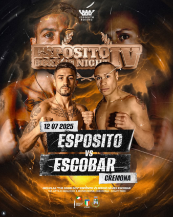 Nicholas Esposito vs. Sergio Javier Escobar, Esposito Boxing Night IV ...