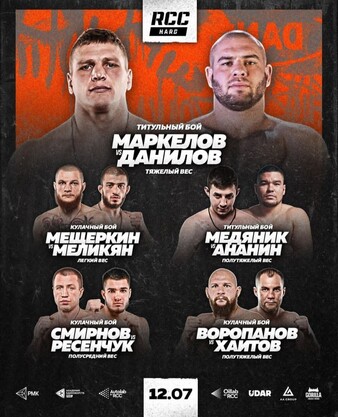 Vladimir Markelov vs. Nikolai Danilov, RCC HARD 15 | Boxing (Bare Knuckle) Bout | Tapology