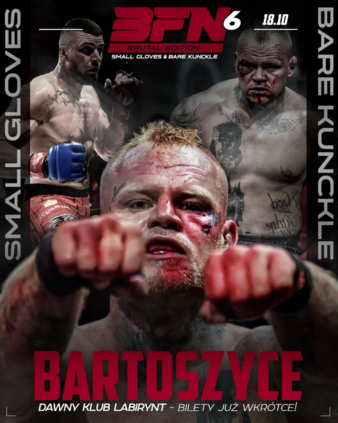 Paweł Peda vs. Artur Chmielewski, BFN 6 | Boxing (Bare Knuckle) Bout | Tapology