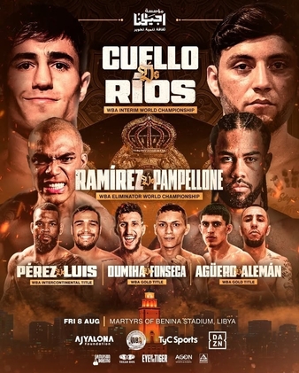 Mirco Cuello vs. Sergio Rios, Cuello vs. Rios | Boxing Bout | Tapology