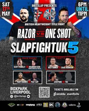 Craig Robinson vs. Nico Tanner, Slap Fight | Slap Fighting Bout | Tapology