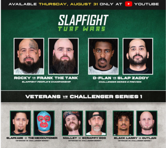 Slap Fight 28: Turf Wars | Event | Tapology