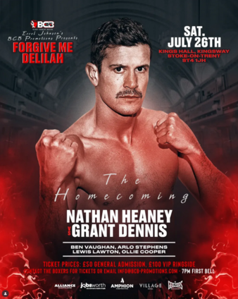 Ben Vaughan vs. Bobby Dalton, Forgive Me Delilah | Boxing Bout | Tapology