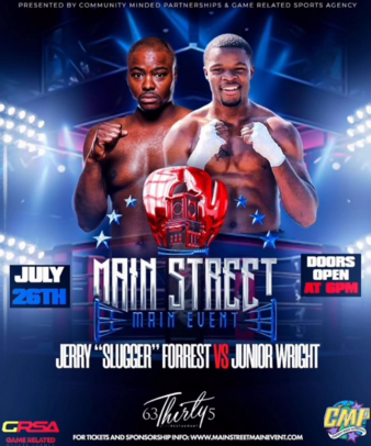 Jerry Forrest vs. Junior Anthony Wright, Main Street Main Event ...