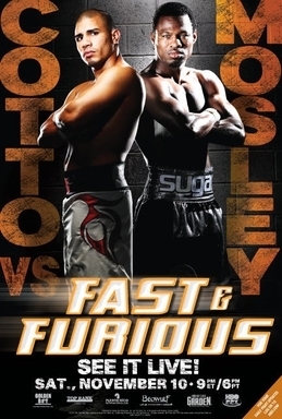 Victor Ortiz vs. Carlos Maussa, Cotto vs. Mosley | Boxing Bout | Tapology