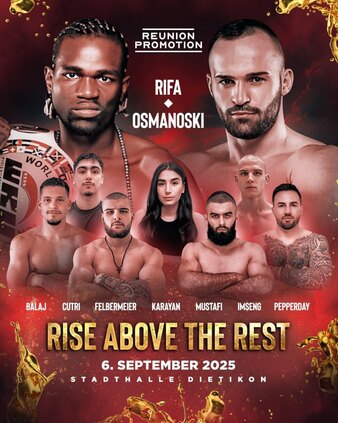 Reunion Promotion 6: Rise Above the Rest | Combat Sports Event | Tapology