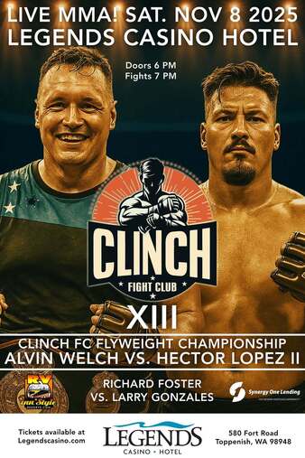 Aaron Klinghardt vs. Aledre Bracey, Clinch Fight Club 13 | MMA Bout ...