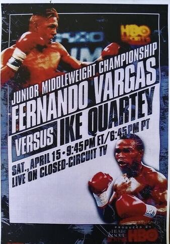 Antonio Diaz vs. Ivan Robinson, Vargas vs. Quartey | Boxing Bout | Tapology
