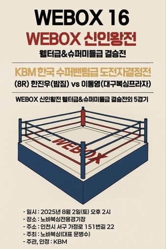 Dong Min Bin vs. Geon Kim, WE BOX 16 | Boxing Bout | Tapology