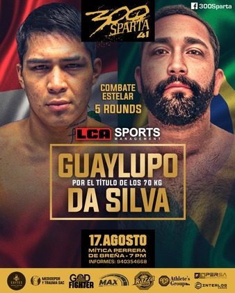 300 Sparta 41: Guaylupo vs. Da Silva | MMA Event | Tapology