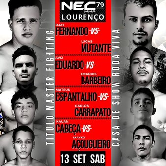 Carlos Henrique Reis vs. Mateus Cardoso, NEC 79 | MMA Bout | Tapology