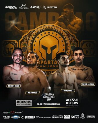 Anthony Cesar vs. Kelvin Cruz, Spartan Challenge 3 | Kickboxing Bout ...