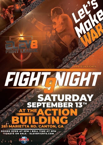 Tee Knight vs. Mateo Zapata, Elev8 Fight League 9 | Kickboxing Bout ...