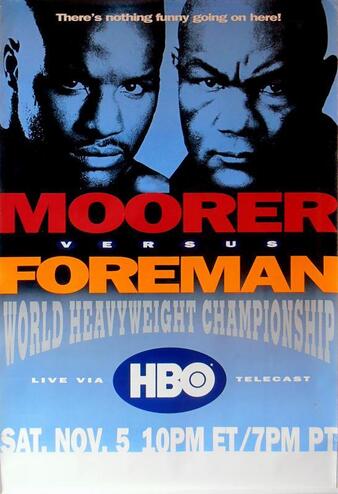 Joe Lipsey vs. Derrick James, Moorer vs. Foreman | Boxing Bout | Tapology