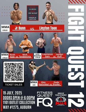 Alex Natividad vs. Dade Snyder, Fight Quest 12 | MMA Bout | Tapology