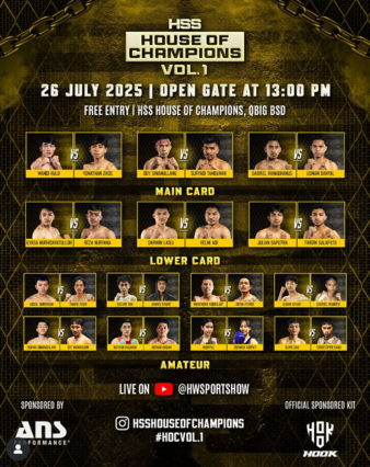 Boy Simanullang vs. Suryadi Tambunan, HSS House of Champions Vol. 1 ...