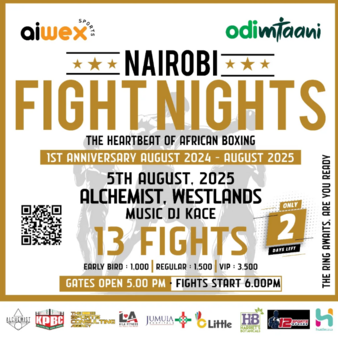 Stephen Olang vs. Amos Eboso, Nairobi Fight Nights | Boxing Bout | Tapology