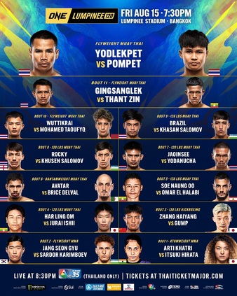 Haiyang Zhang vs. Yuki Hamada, ONE Friday Fights 120 | Muay Thai Bout ...