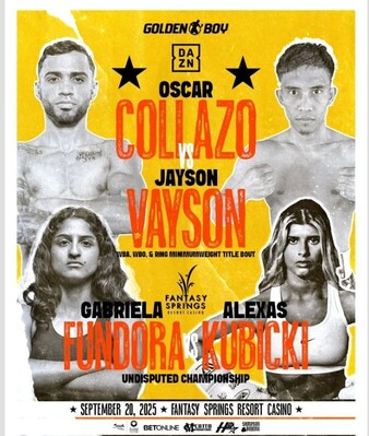 Gael Cabrera vs. Judy Flores, Collazo vs. Vayson | Boxing Bout | Tapology