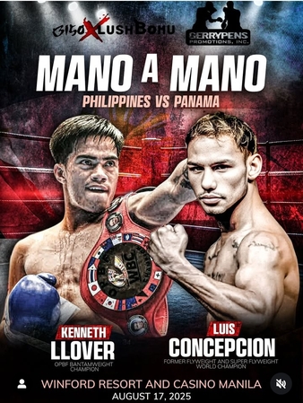 Kenneth Llover vs. Luis Concepcion, Llover vs. Concepcion | Boxing Bout ...