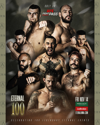 Shaun Etchell vs. Sam Hibberd II, Eternal MMA 100 | MMA Bout | Tapology