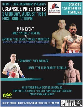 Christian Ortiz vs. Manuel Rojas Esquivel, Oceanside Prize Fights ...