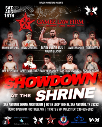 Showdown at the Shrine | Boxing Event | Tapology