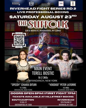 Bostic vs. Flores | Boxing Event | Tapology