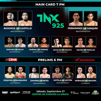 TNX 925 | MMA Event | Tapology