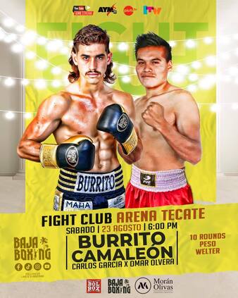 Aaron Maximus Garcia vs. Carlos Adrián Mejía, Fight Club Series ...