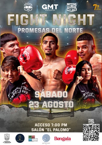 Ángel David Morales vs. Jose Hernandez, Promesas del Norte | Boxing Bout | Tapology