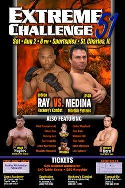 Jeremy Horn vs. Bill Hill, Extreme Challenge 51 | MMA Bout | Tapology