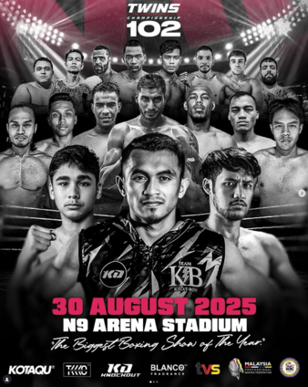 Eswaran Murali vs. Mitchell Dawson, Twins Championship 102 | Boxing Bout | Tapology