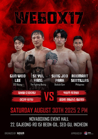 Hyo Joon Kim vs. Jung Jae Lee, WE BOX 17 | Boxing Bout | Tapology