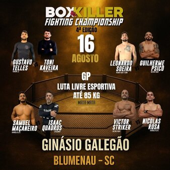 Junior Mateus vs. Lucas Schmidt, BoxKiller FC 4 | MMA Bout | Tapology
