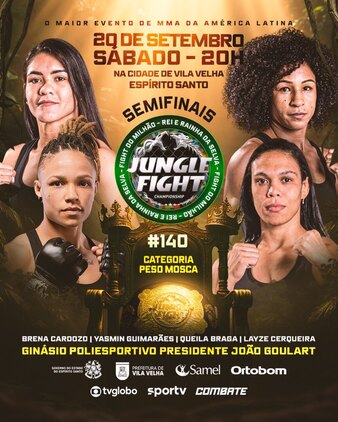 Jungle Fight 140: Fight do Milhão - Peso Mosca Semifinais | MMA Event ...