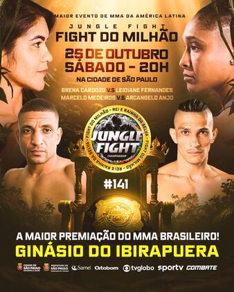 Alejandro Ribeiro vs. Arthur Ventura, Jungle Fight 141 | MMA Bout ...
