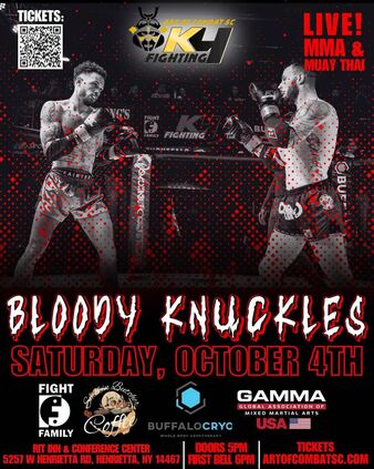 Art of Combat SC & K4 Fighting: Blood Knuckles | Event | Tapology