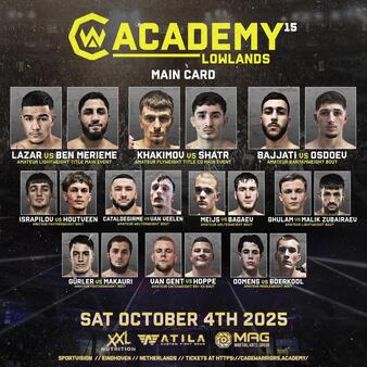 Eray Yildiz vs. Fatoma Ngilato, Cage Warriors Academy: Lowlands 15 ...